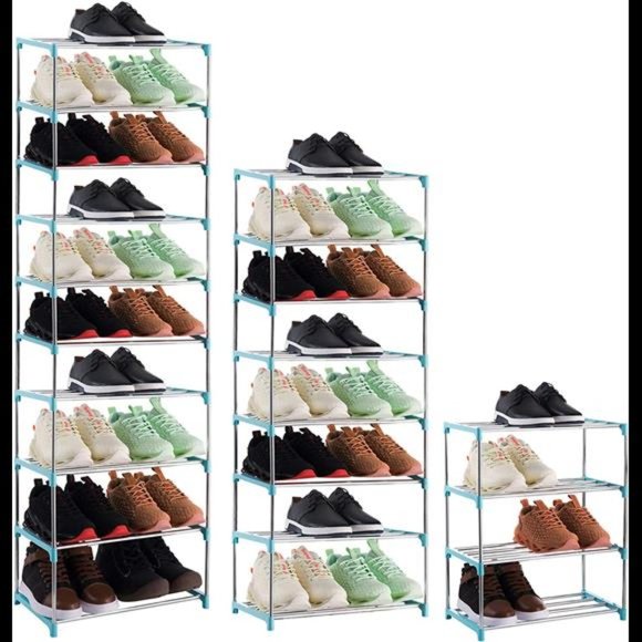 Storage & Organization | 1tier Stackable Small Shoe Rack Lightweight ...
